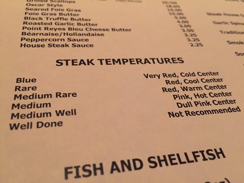 Menu at Kevin Rathbun Steak steakhouse, Atlanta, 154 Krog St NE STE 200