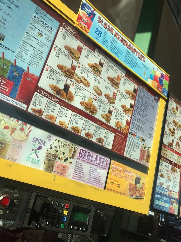 Menu at Sonic Drive-In fast food, Memphis, Winchester Rd