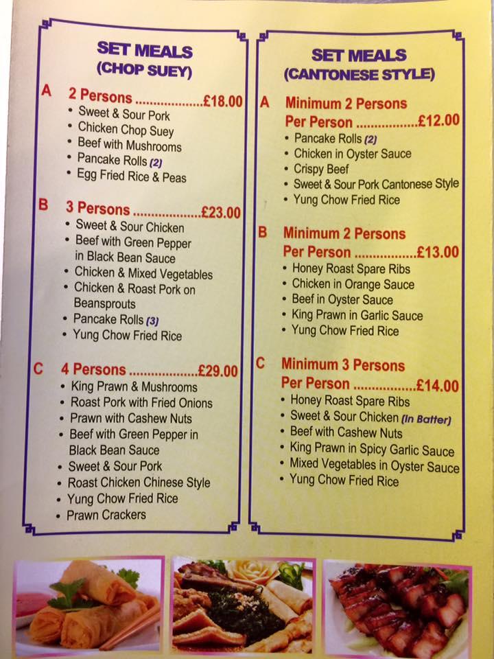 Menu at Opalden restaurant, Aberkenfig