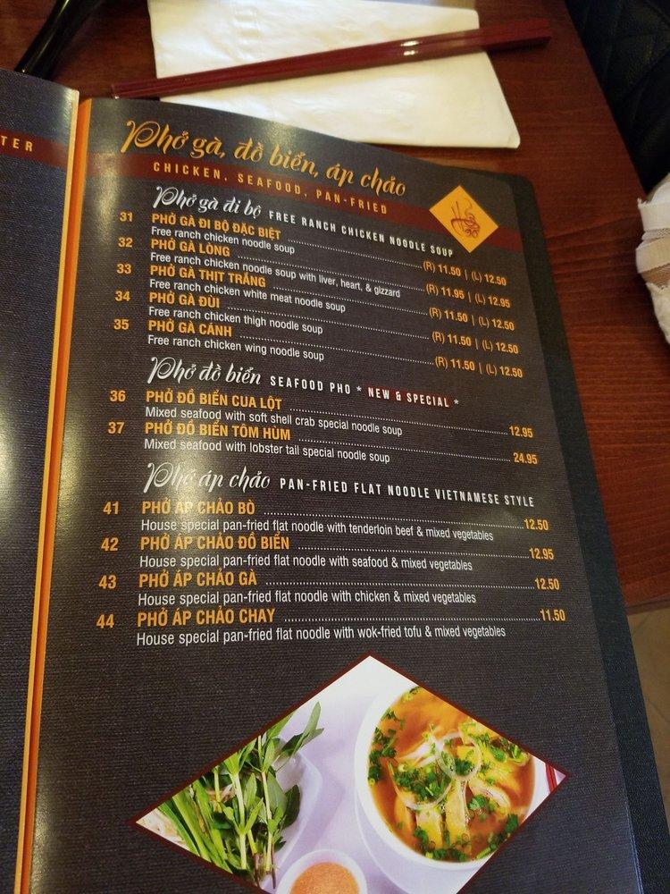 Menu at Pho 90 Degree - Milpitas restaurant, Milpitas