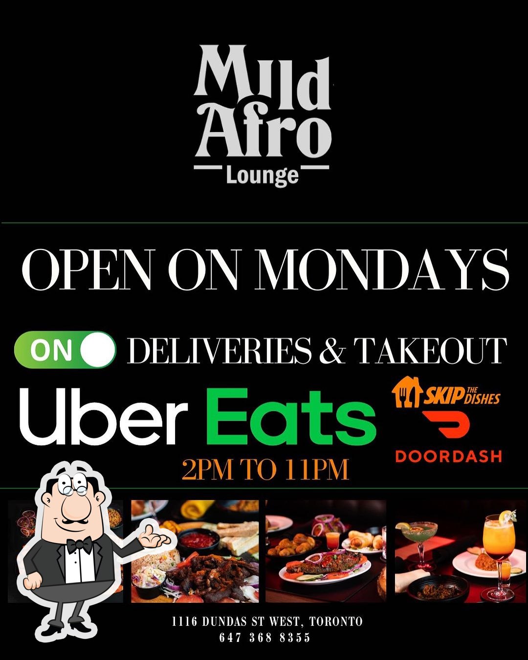 Mild Afro Lounge, Toronto - Restaurant menu, prices and reviews