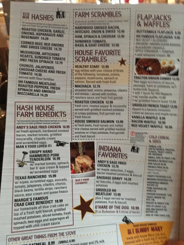 Menu at Hash House A Go Go - Henderson restaurant, Henderson, 555 N ...