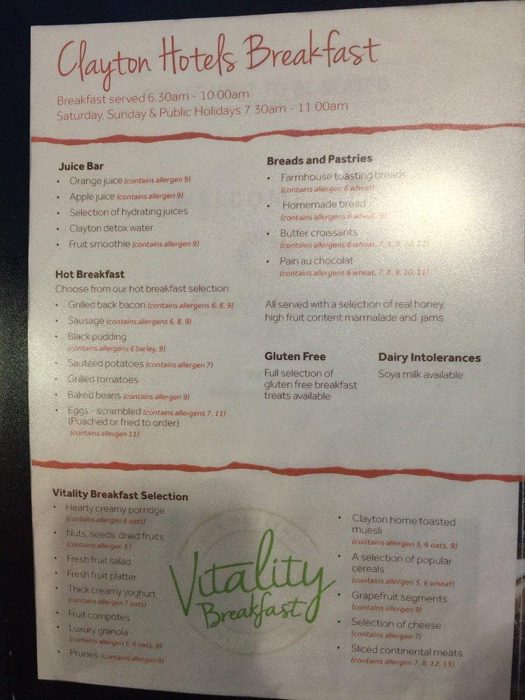 Menu at The Grill Bar & Restaurant, Cardiff