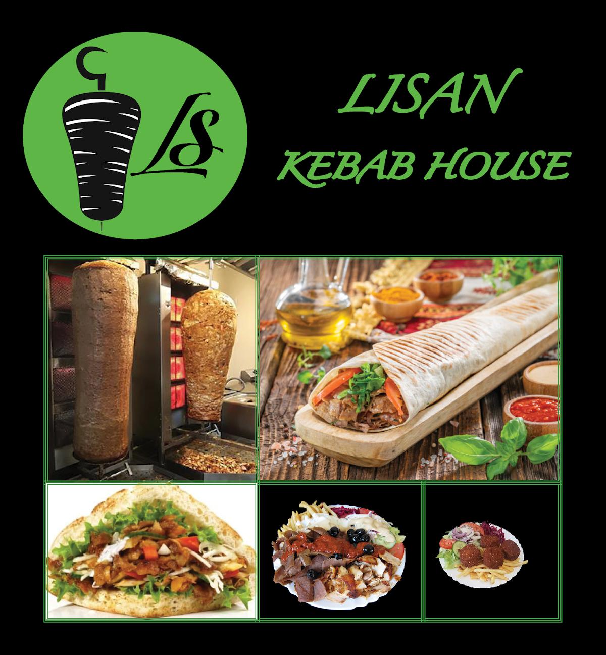 Menu at LISAN KEBAB cafe, Kraków