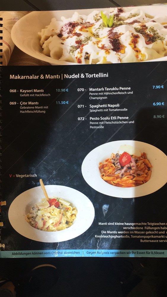 Speisekarte von Minka restaurant, Frankfurt am Main