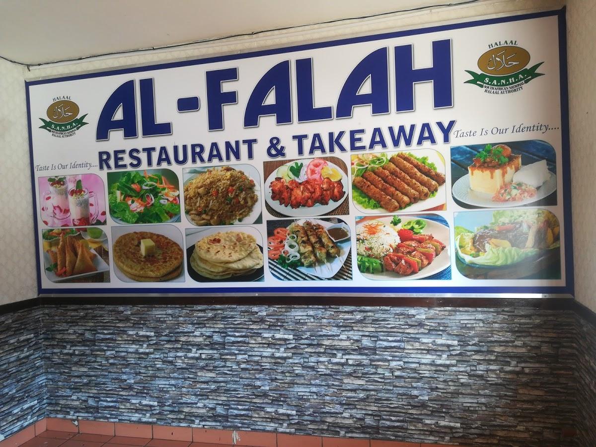 Menu at al-falah restaurant & takeway, Johannesburg, 8 Main Rd