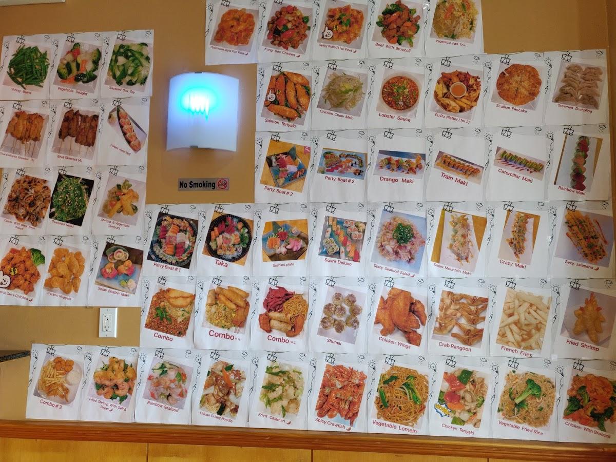 Carta del restaurante Yutaka Buffet, Revere, 339 Squire Rd