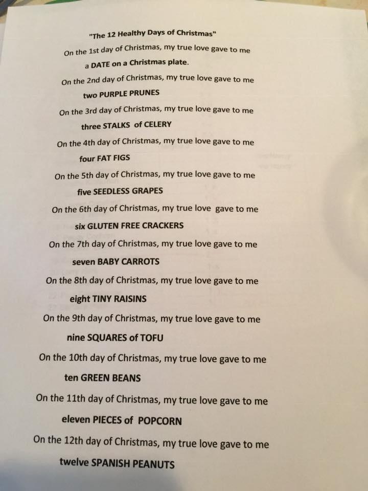 Menu at W J's restaurant, Boonville