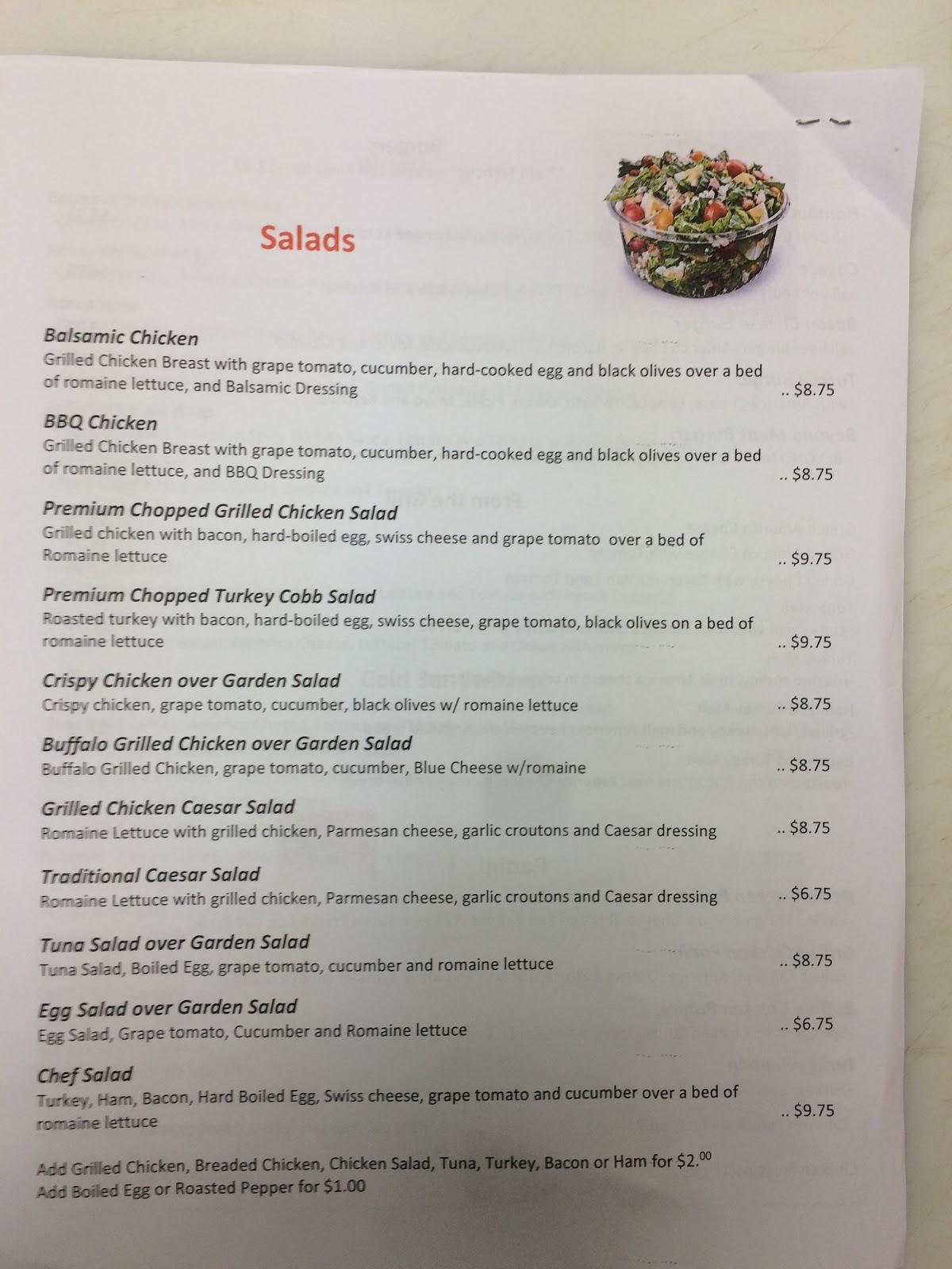 Menu at SweetHome Cafe, Farmingdale