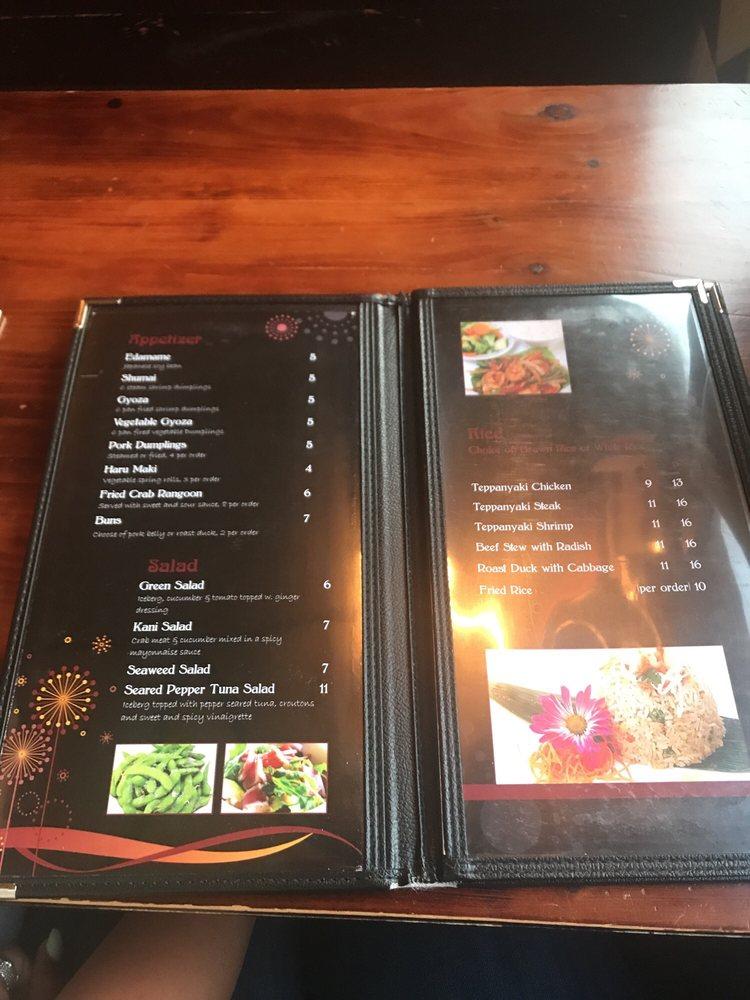 Menu at Tanpopo Ramen and Sake Bar, Albany