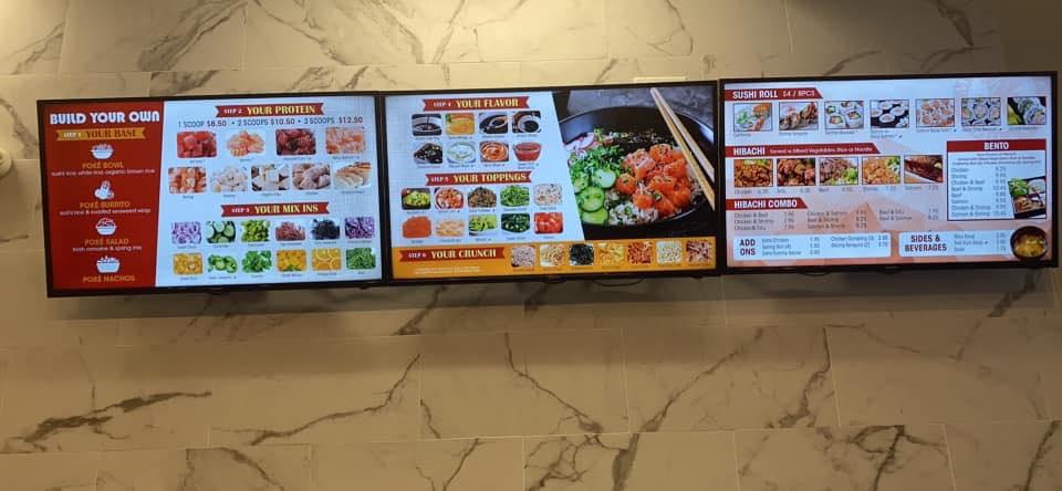 Menu at Mikado Grill & Sushi restaurant, York