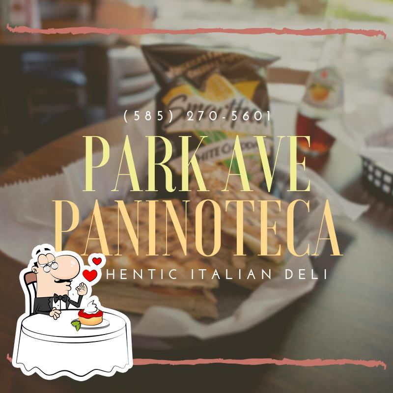 Park Avenue Paninoteca, Rochester - Restaurant menu, prices and reviews