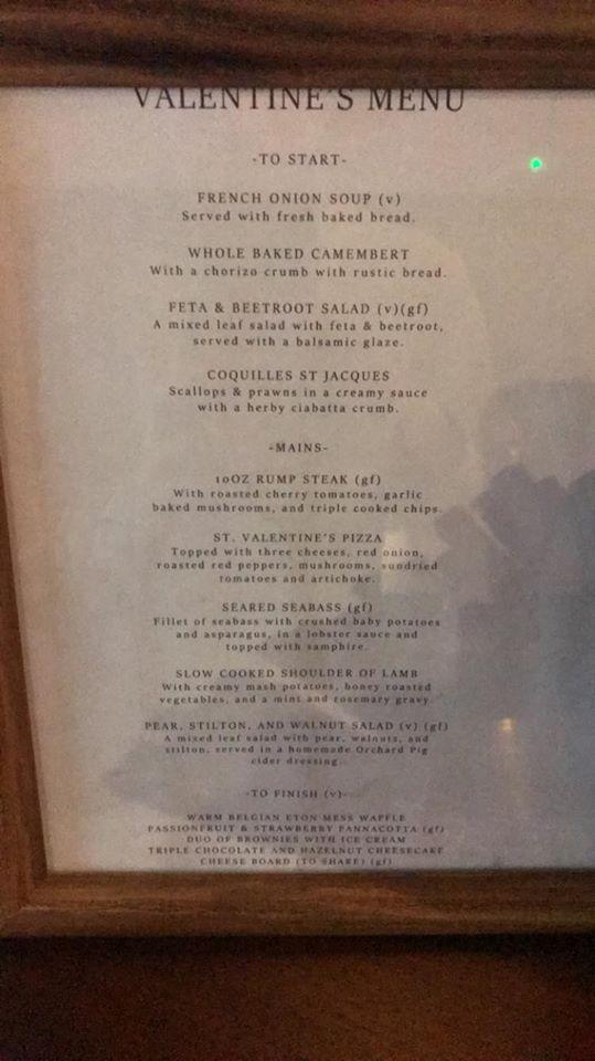 Menu at Port Of Call pub & bar, Bristol