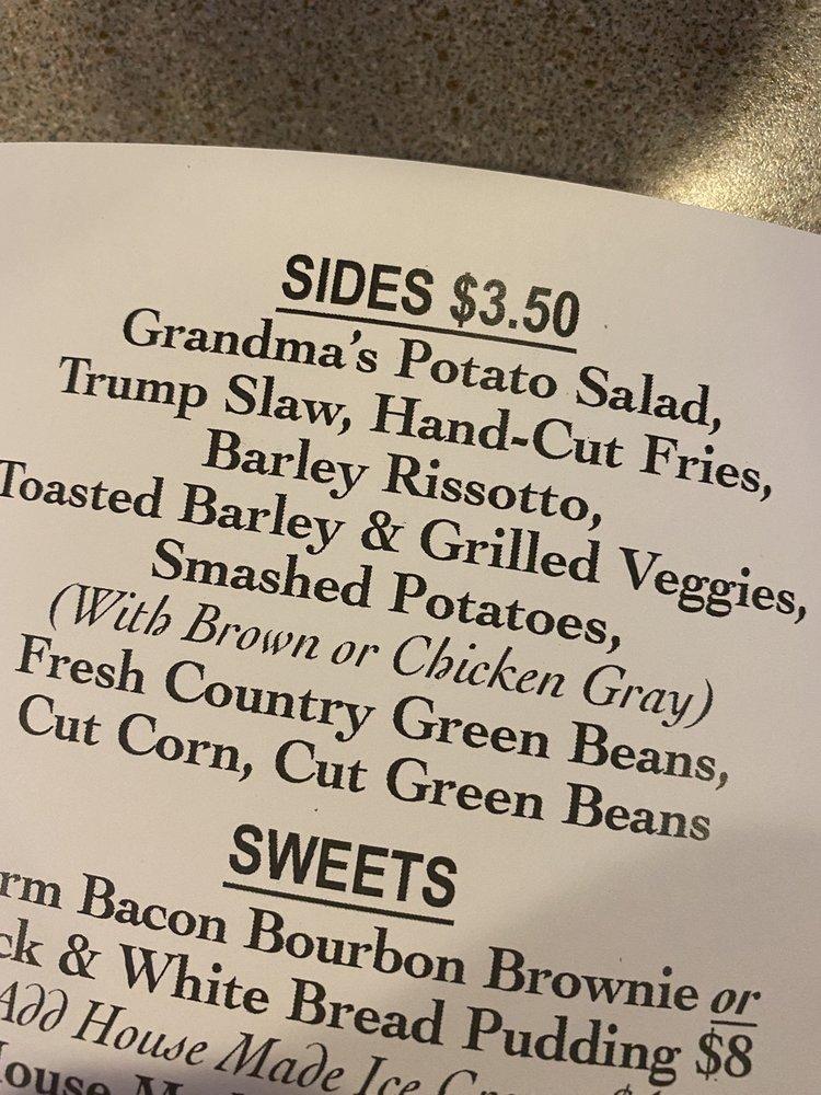 Menu at Iron Barley's High Hog Ridge, High Ridge, High Ridge Blvd