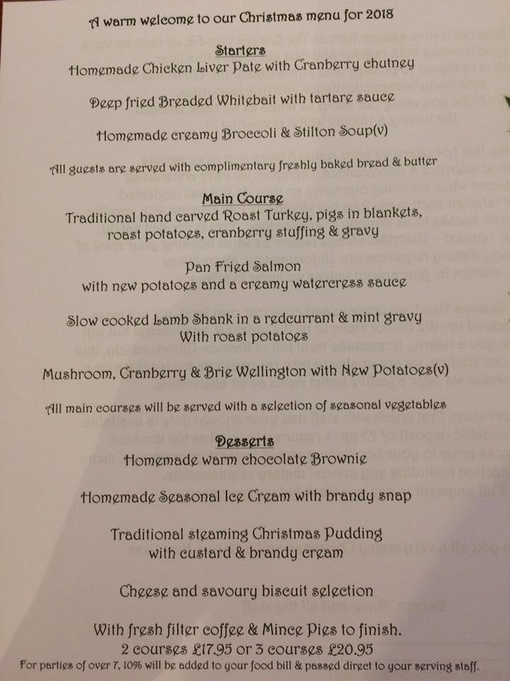 Menu at The Queens Head pub & bar, Alton