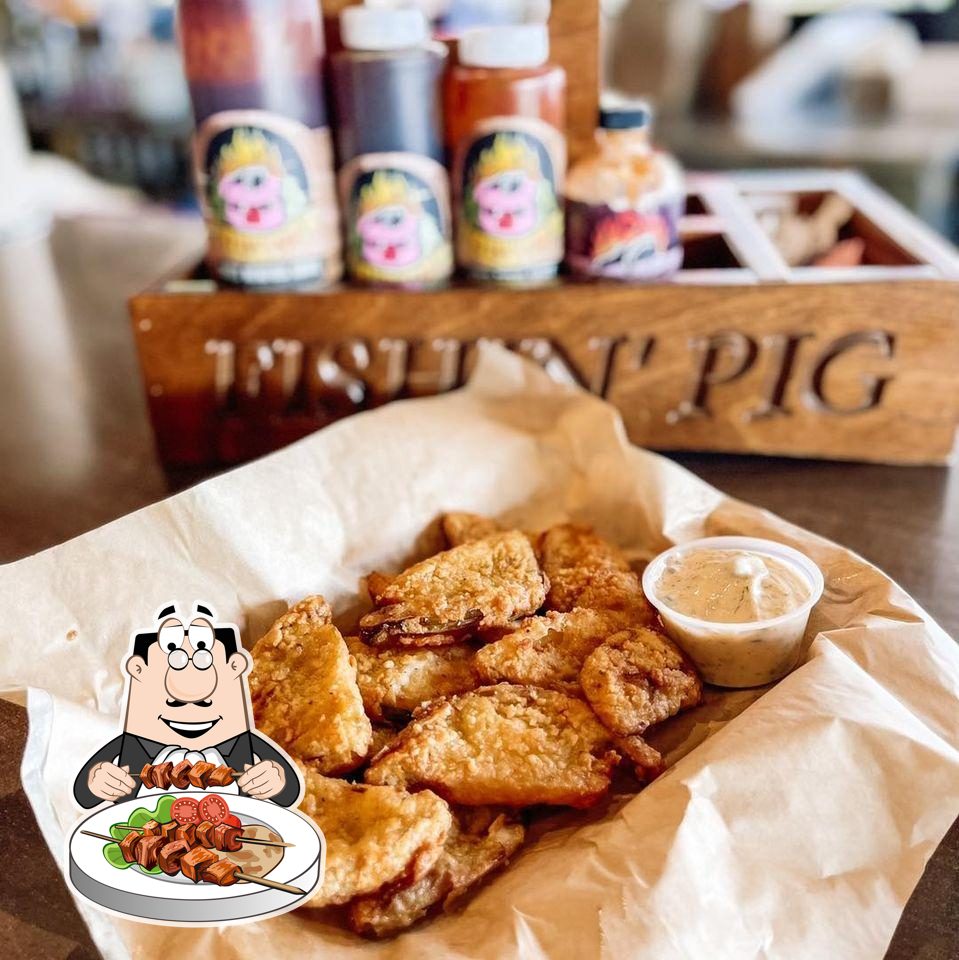 Menu of The Fishin' Pig BBQ, Farmville, Farmville Rd - reviews and ratings