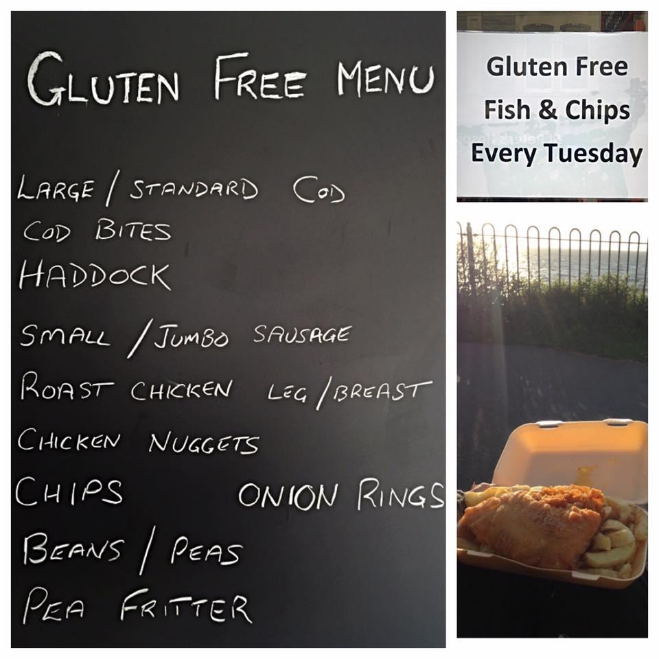 Menu at Clevedon Fish Bar, Clevedon