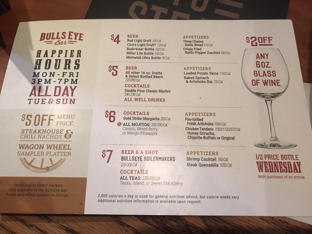Menu at Black Angus Steakhouse, San Jose, Blossom Hill Rd