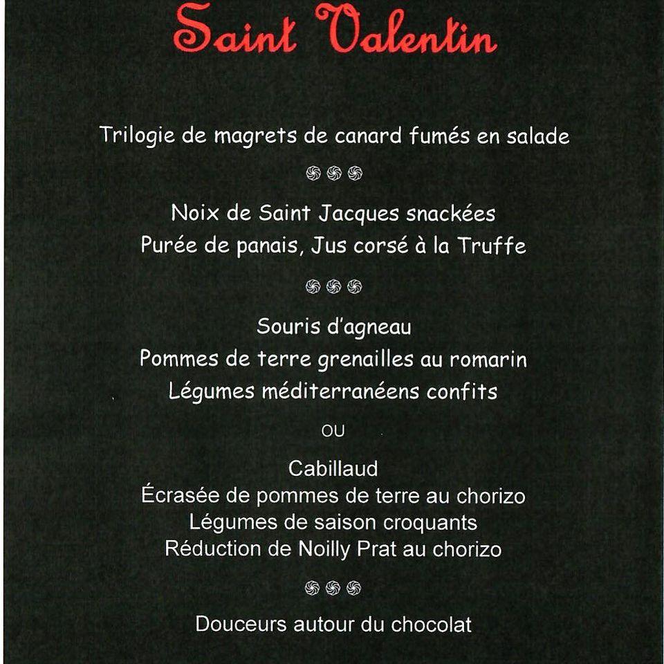 Menu au Bar a Vin - Restaurant Le 222, Bastogne