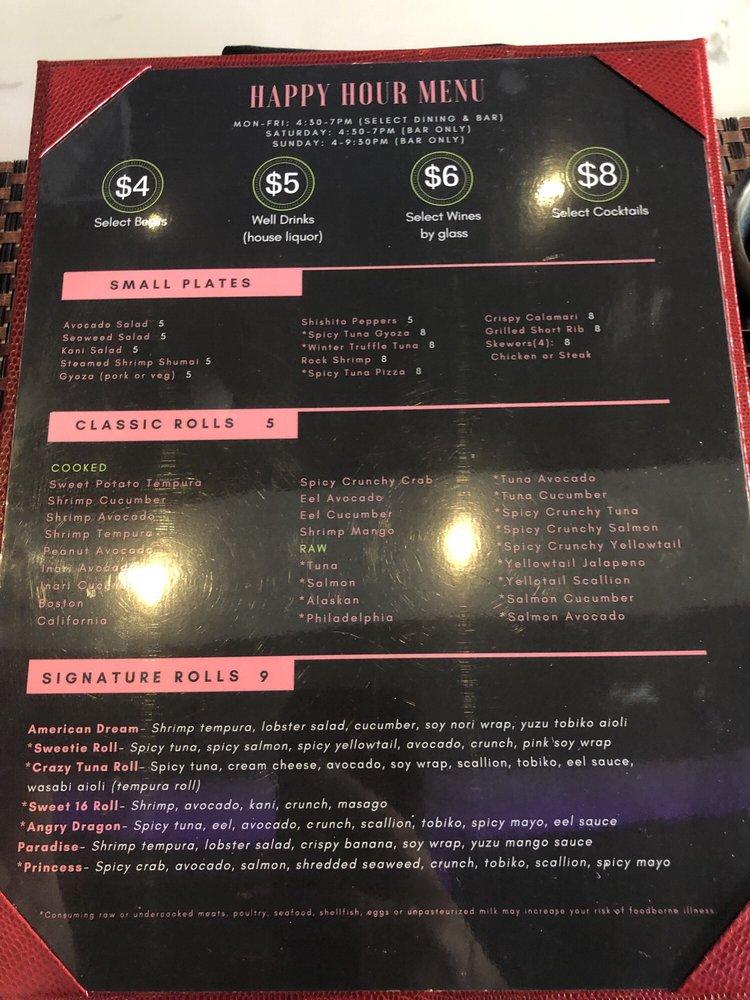 Menu at Miko Plainview - Sushi & Hibachi restaurant, Plainview
