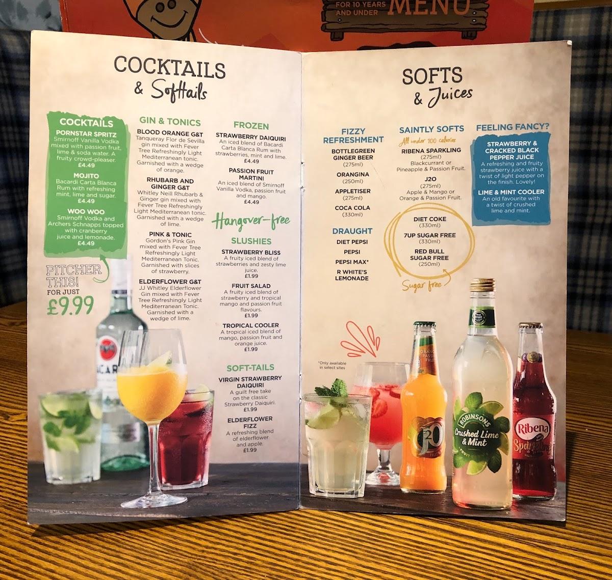 Menu at Buckie Farm pub & bar, Aberdeen