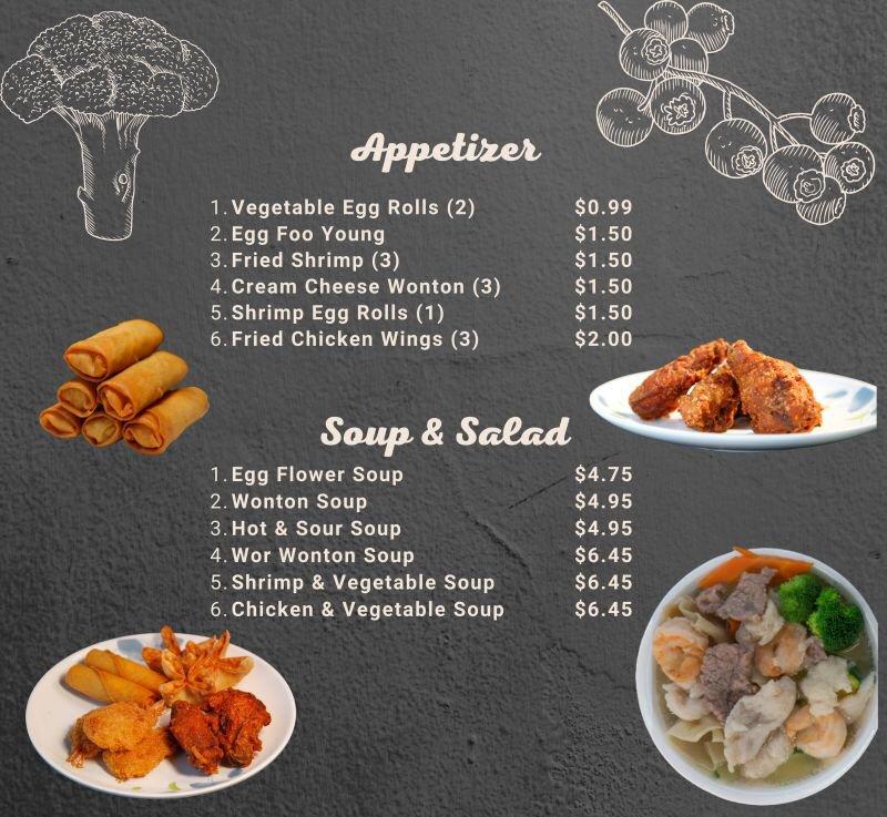 Menu at Happy Tuesday restaurant, Los Angeles