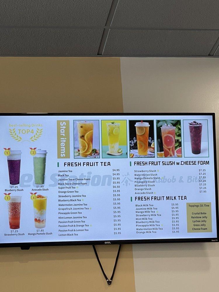Menu at Tea Station Rice Bowl & wraps & Snacks fast food, Kennesaw