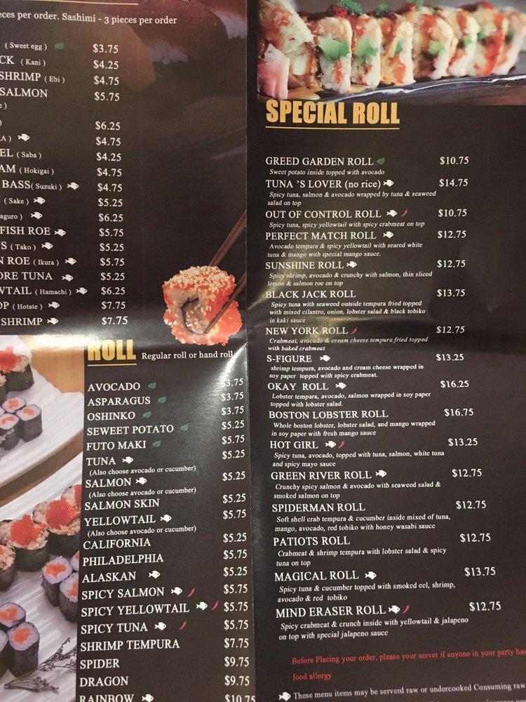 Menu at Crazy Stone restaurant, Marlborough