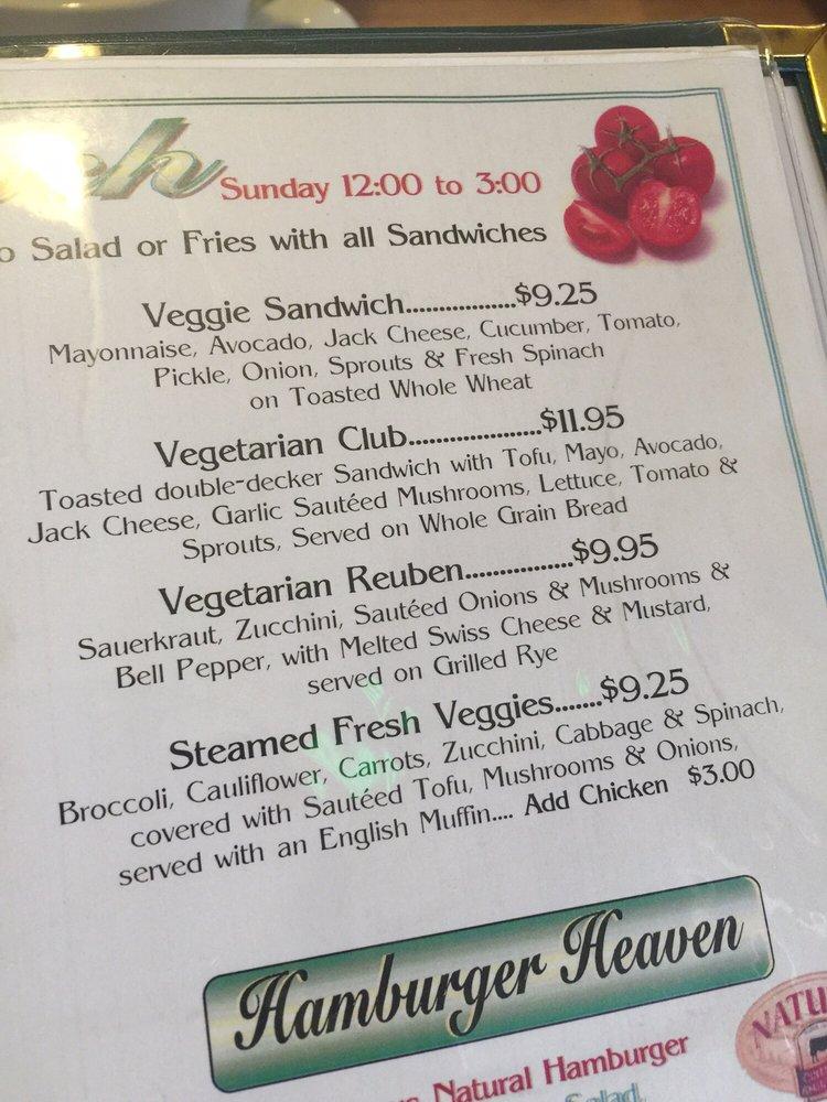 Menu at Good Harvest Cafe, Crescent City