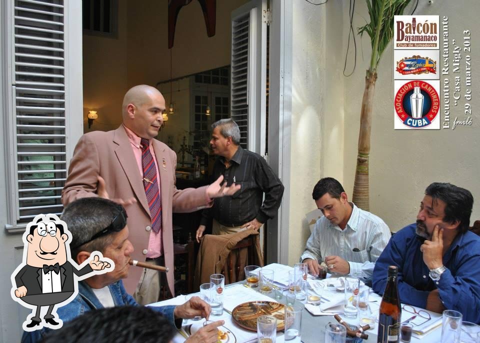 Casa Miglis restaurant, Havana, Lealtad 120 e Animas y Lagunas ...