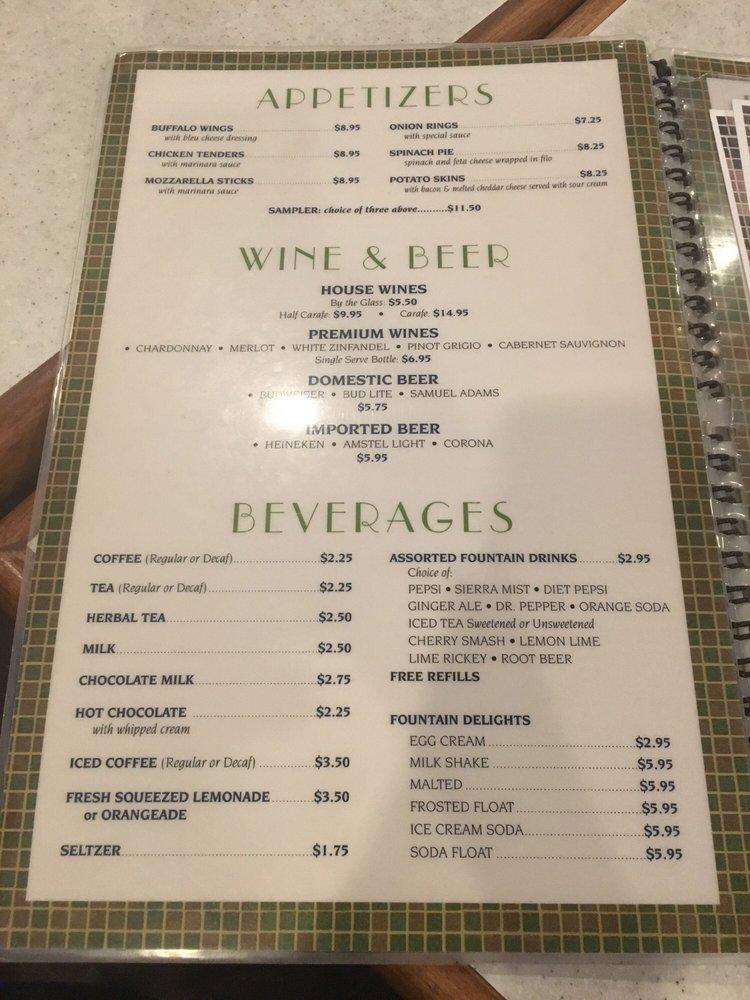 Menu at Mitchell's Restaurant, Valley Stream, 191 Rockaway Ave