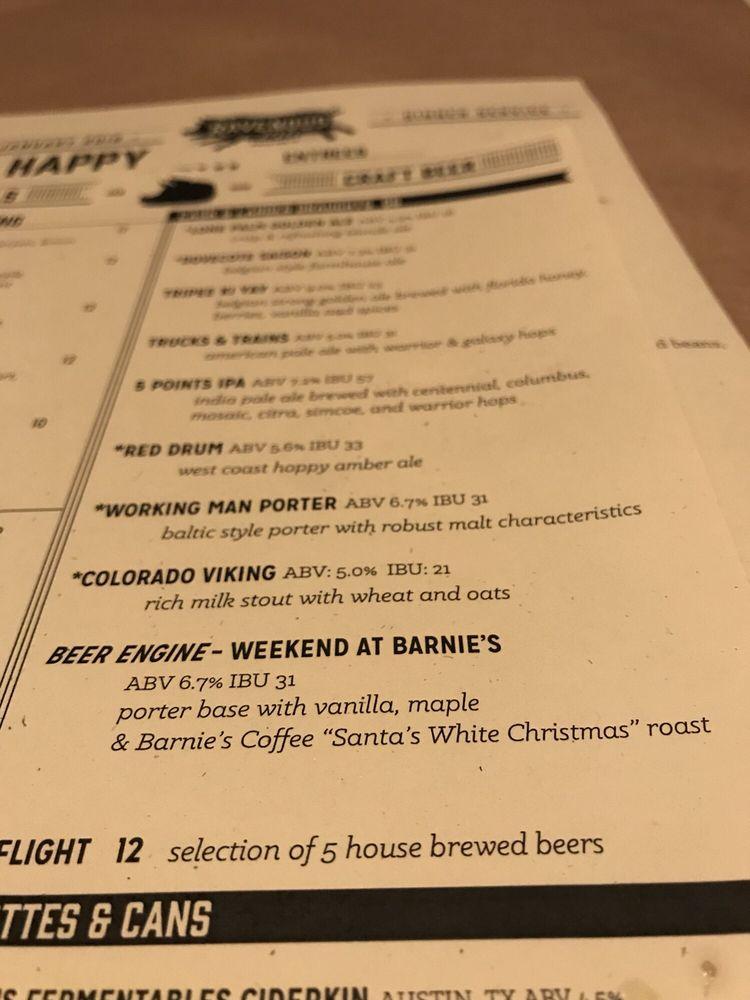 Menu at The Ravenous Pig BBQ, Winter Park, 565 W Fairbanks Ave