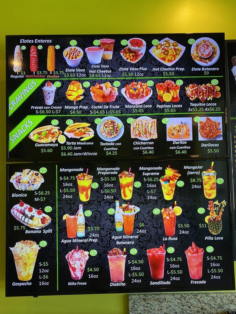 Menu at Elote Spot, Pearland, Pearland Pkwy Ste 110