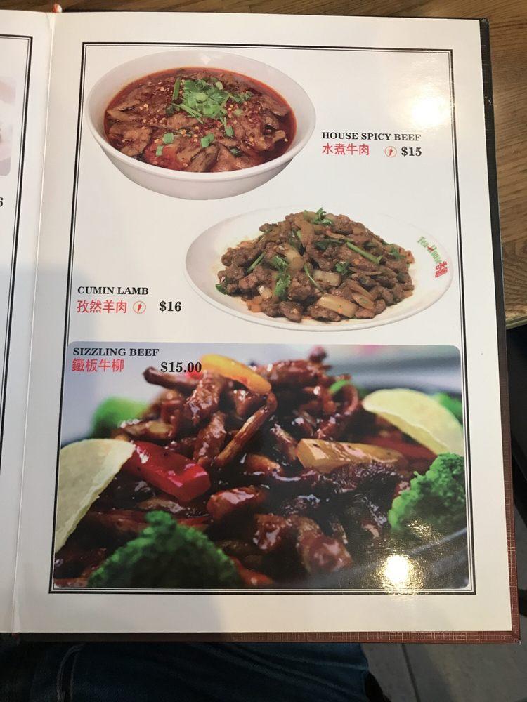Menu at Teahouse restaurant, Plymouth