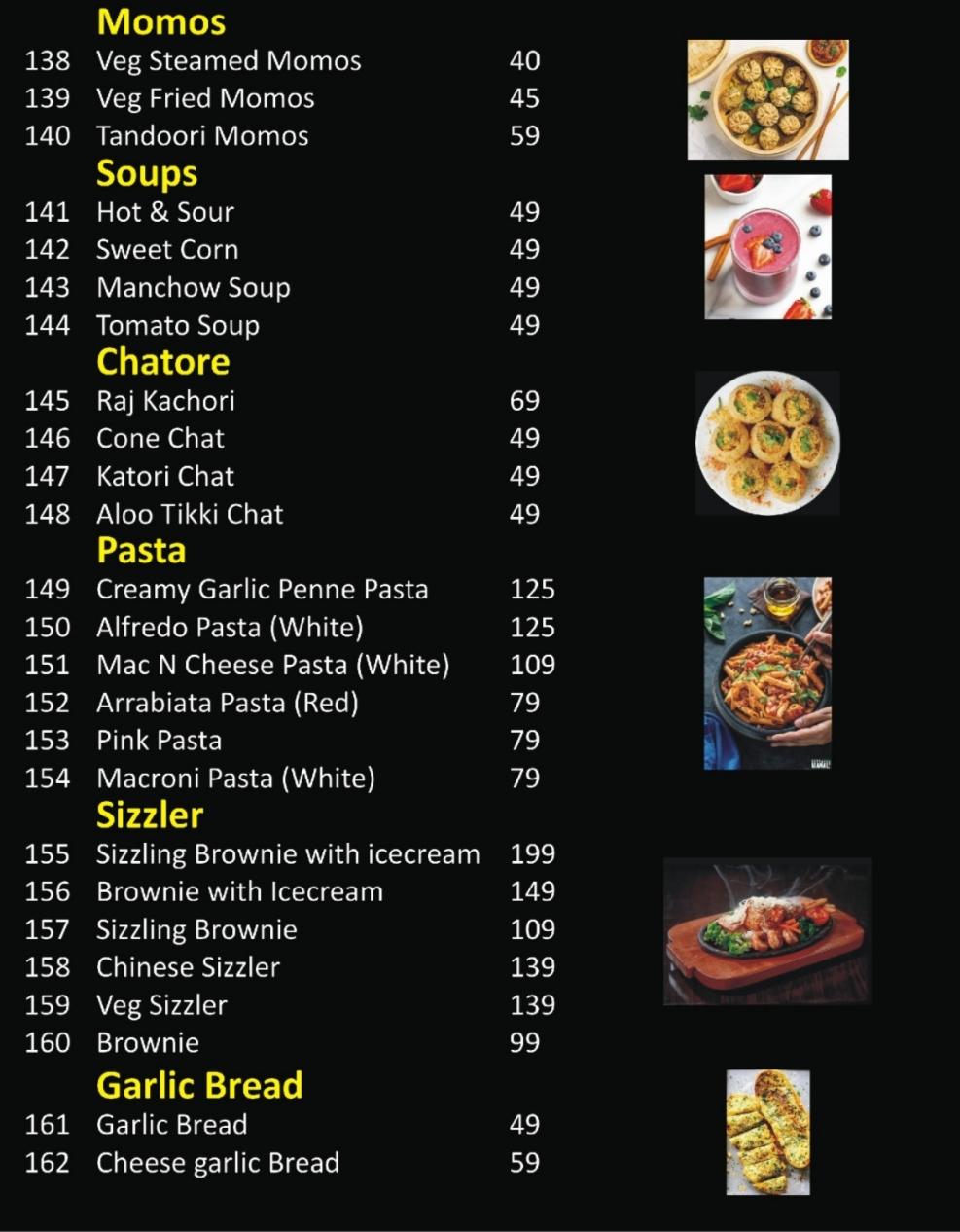 Menu at DON CAFE&RESTAURANT, Kareli