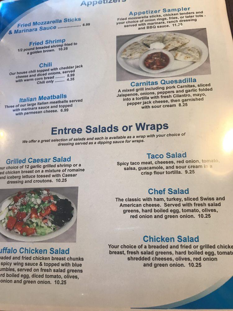 Menu at Broadway Diner restaurant, Spokane
