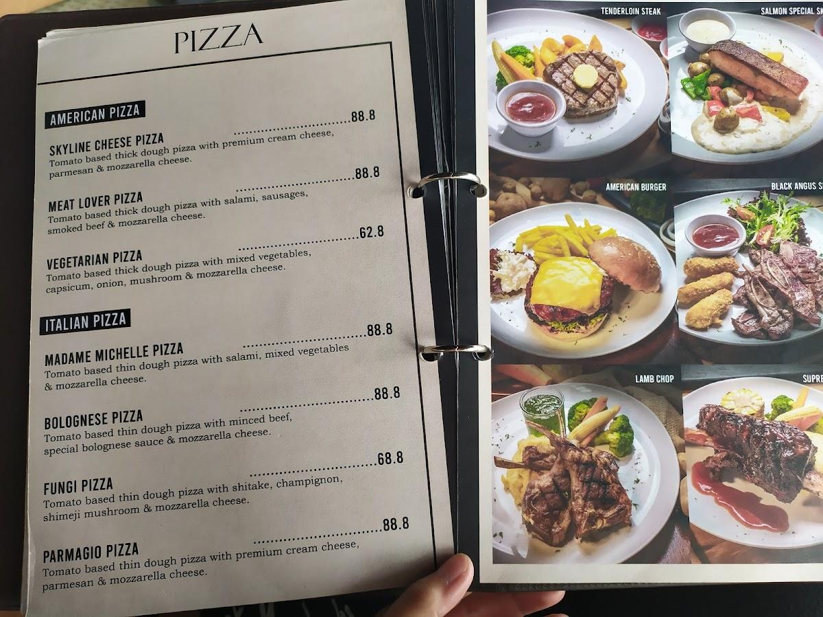 Menu at Skyline Best View Resto restaurant, Bandung