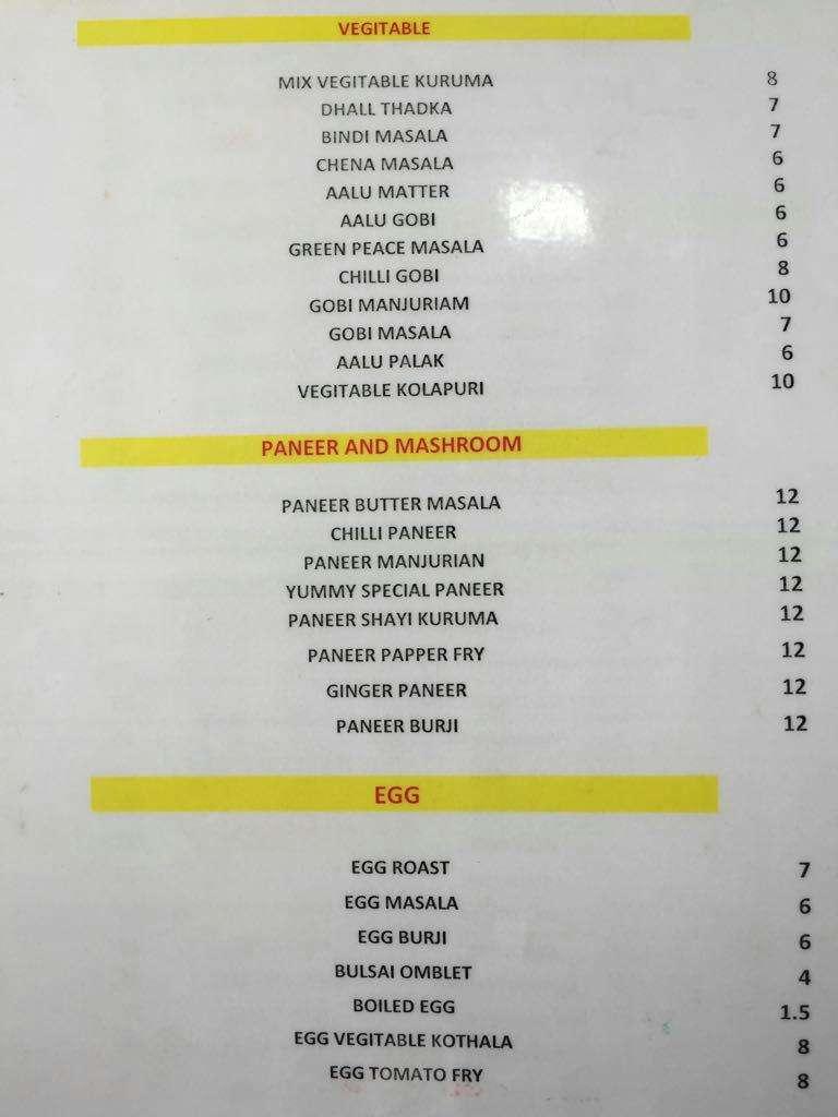 Menu at Yummy Fish Restaurant, Dubai, 17 2A St