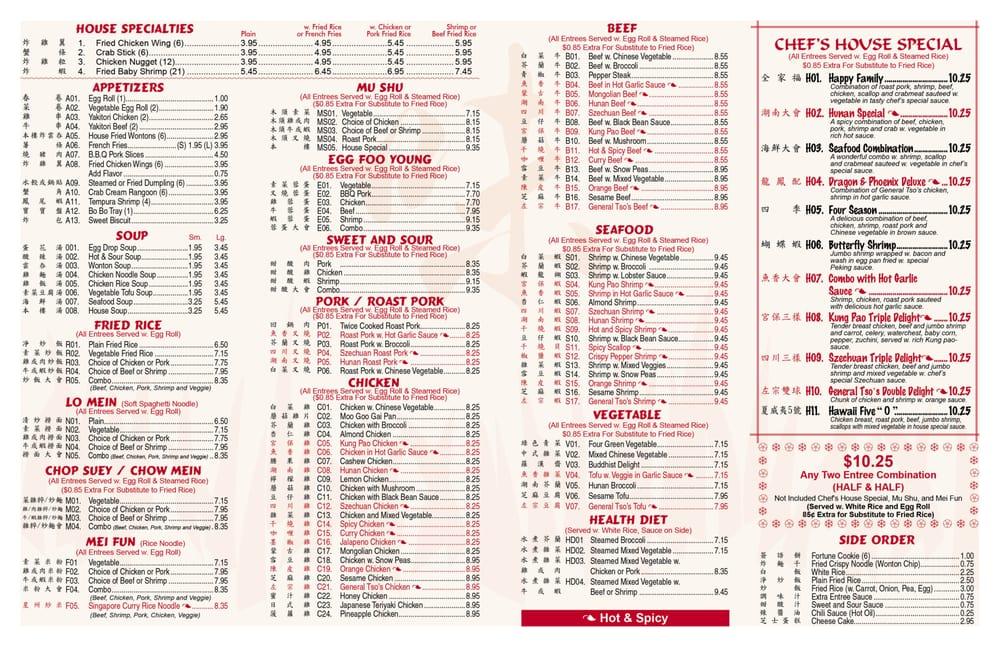 Menu at Got Rice restaurant, Grand Prairie