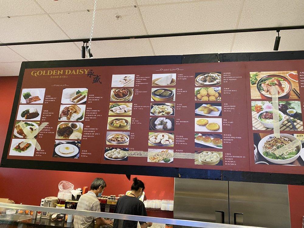 Menu at Golden Daisy Restaurant, Tukwila