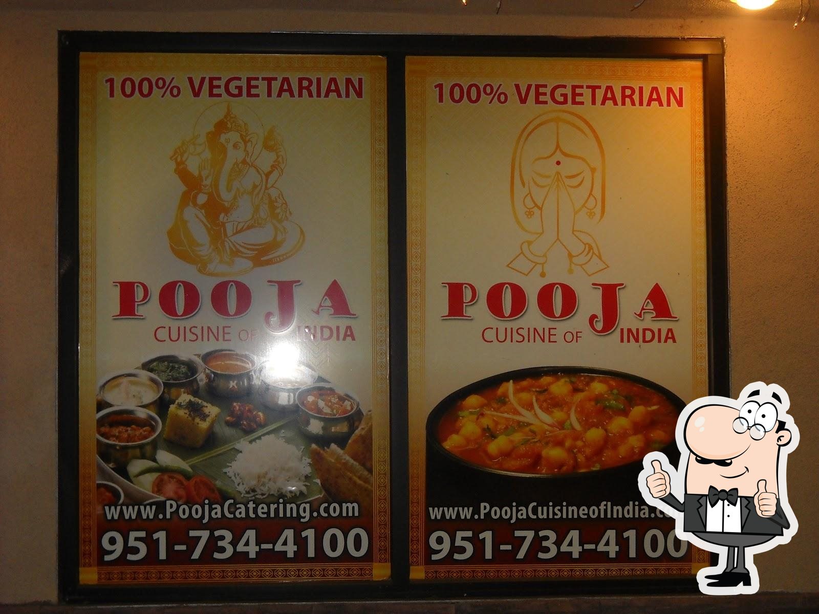 Pooja Cuisine of India, 835 N Main St in Corona - Restaurant menu and ...