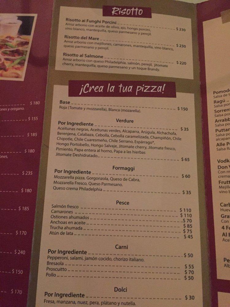 Carta de pizzería 50 Friends | Antara, Ciudad López Mateos, Av ...