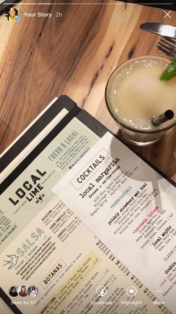 Menu at Local Lime : Rogers pub & bar, Rogers