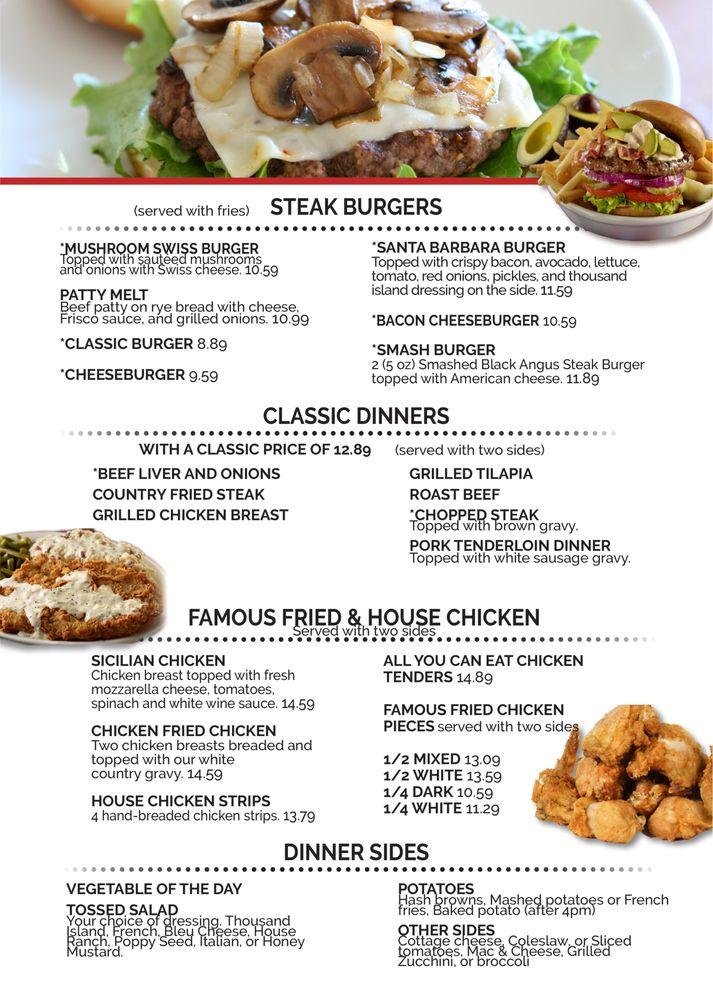 Menu at Brothers Family Restaurant, Rapids City