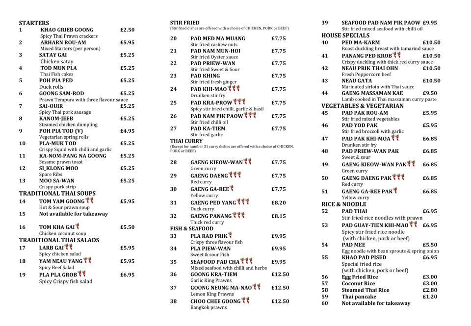 Menu at The George & Dragon pub & bar, Aylesbury, 4-6 Aylesbury Rd