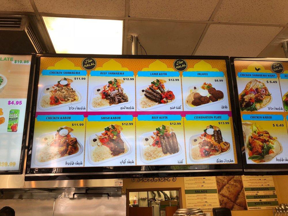 Menu at Elias Pita restaurant, Riverside