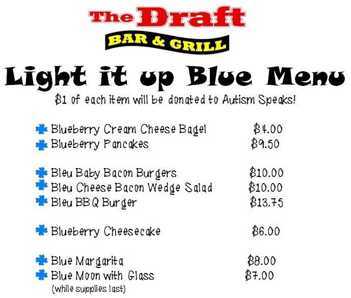 Menu at The Draft Bar & Grill, Arlington