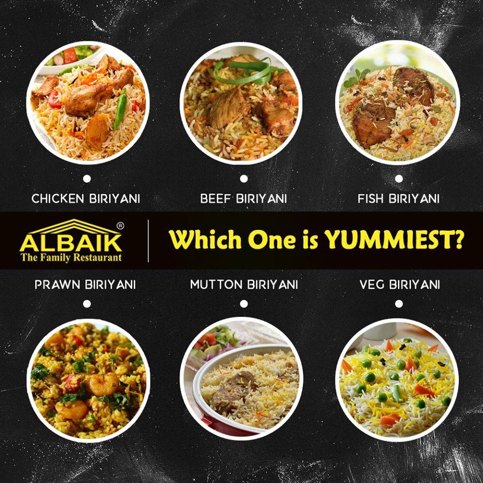 Menu at Albaik Restaurant, Manjeri, Calicut Rd