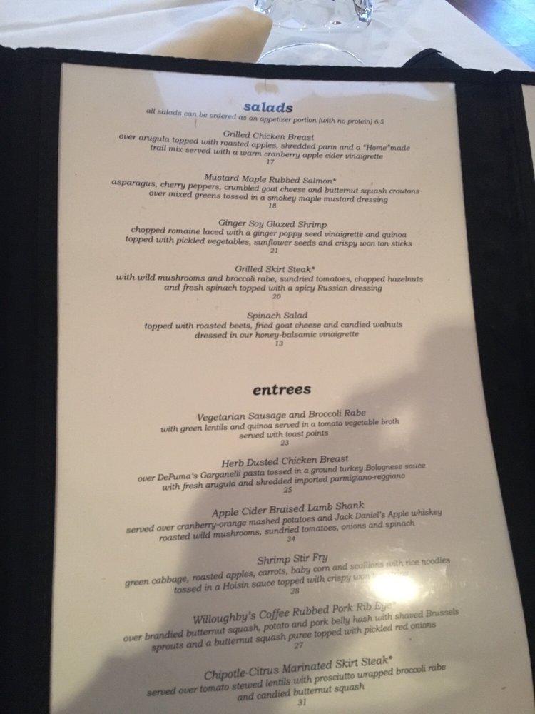 Menu at Home restaurant, Branford, Main St