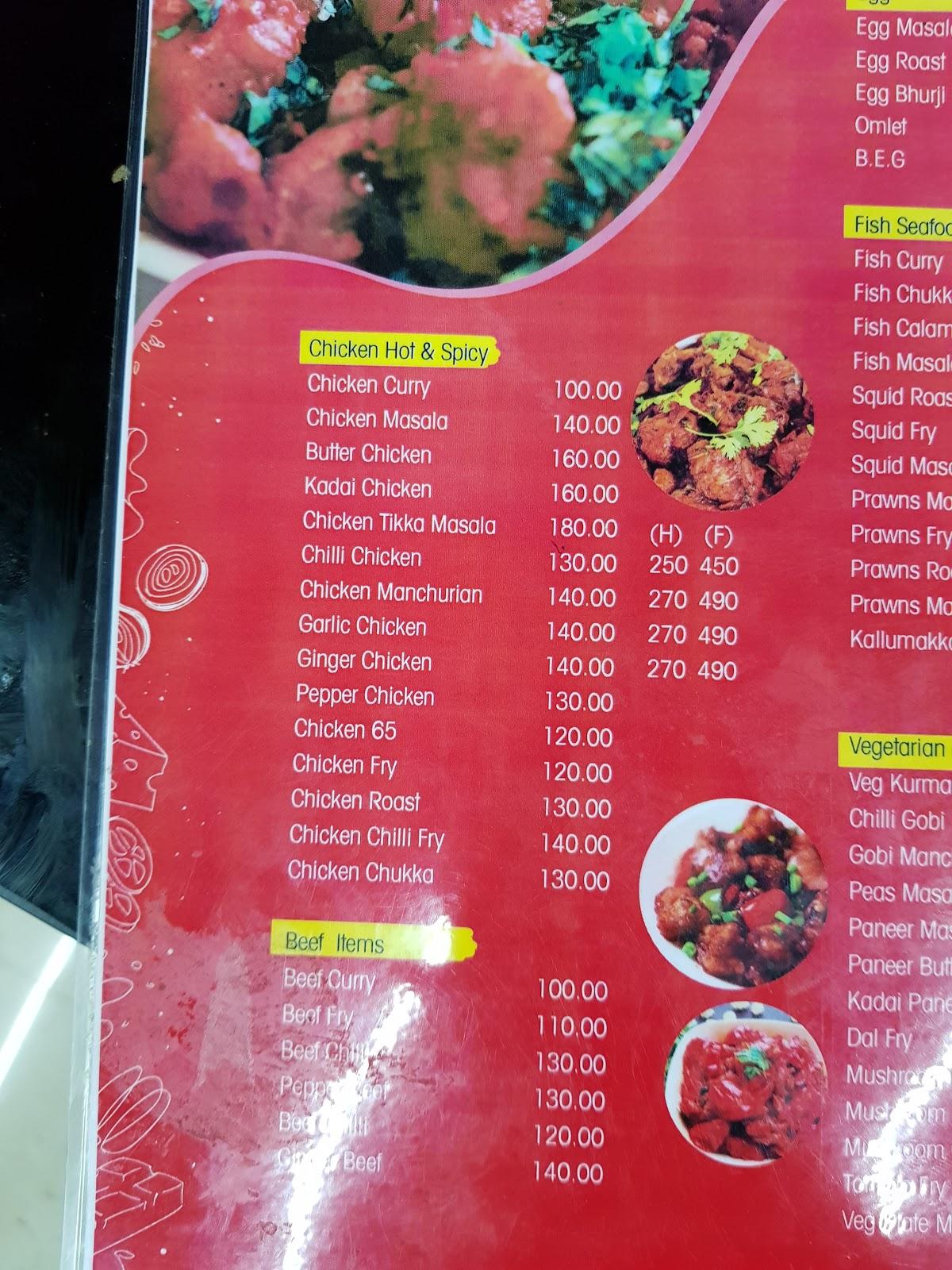 Menu at Salkara Bakes And Food, Mundur-I